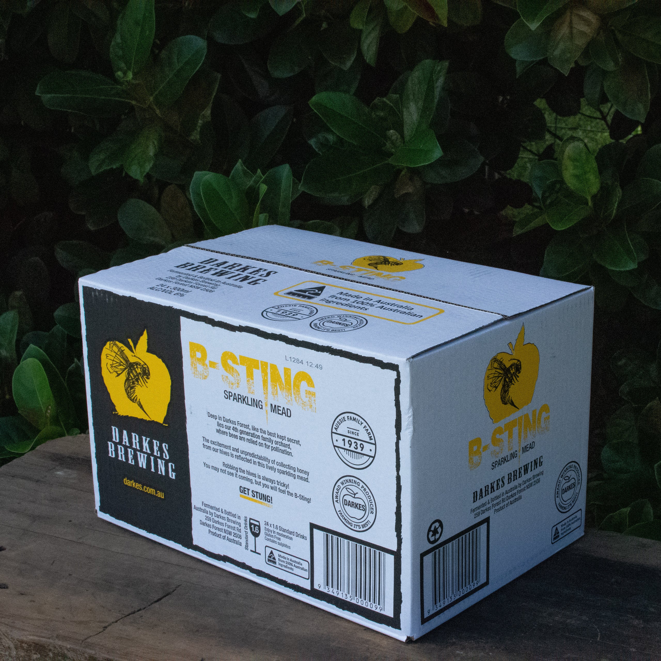 B-Sting - Case (24 Bottles) | Glenbernie Orchard - Home of Darkes Cider